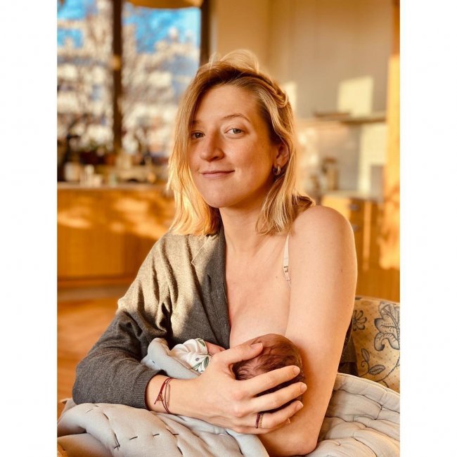 Lara Gessler na rodzinnym zdjęciu z Neną i swoim ojcem. Fani: Lara Gessler na rodzinnym zdjęciu z Neną i swoim ojcem. Fani: