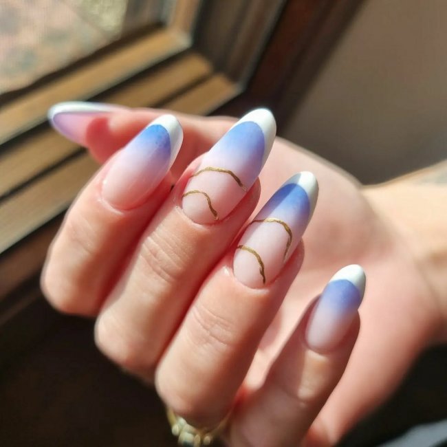 Piękne paznokcie frombre - nowość, która podbija serca Polek! Zobacz ...