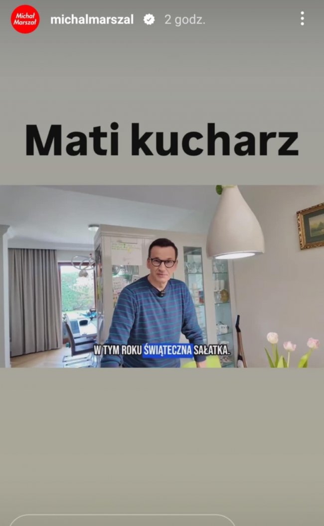 Mati kucharz chciał wbić szpilę obecnym władcom i zrobił sałatkę na ...